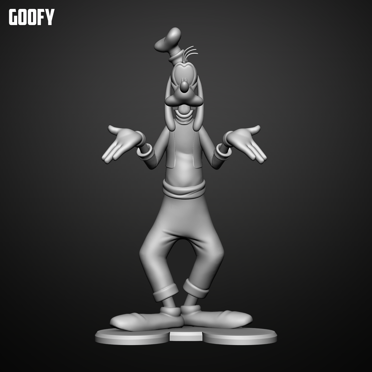 Goofy | 3D models download | Creality Cloud
