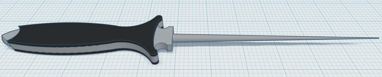 Free Characters & Creatures STL Download - Dagger 11by Cyberbeast