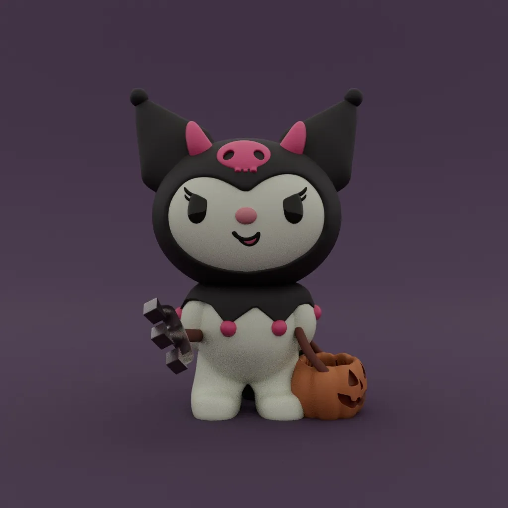 Halloween X Kuromi | 3D models download | Creality Cloud