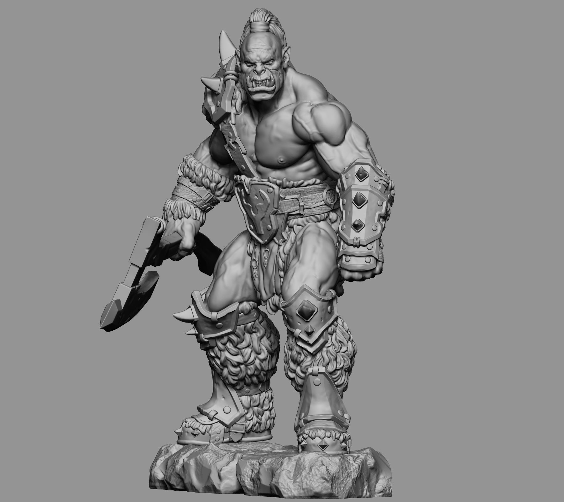 Orc Warrior | 3D models download | Creality Cloud