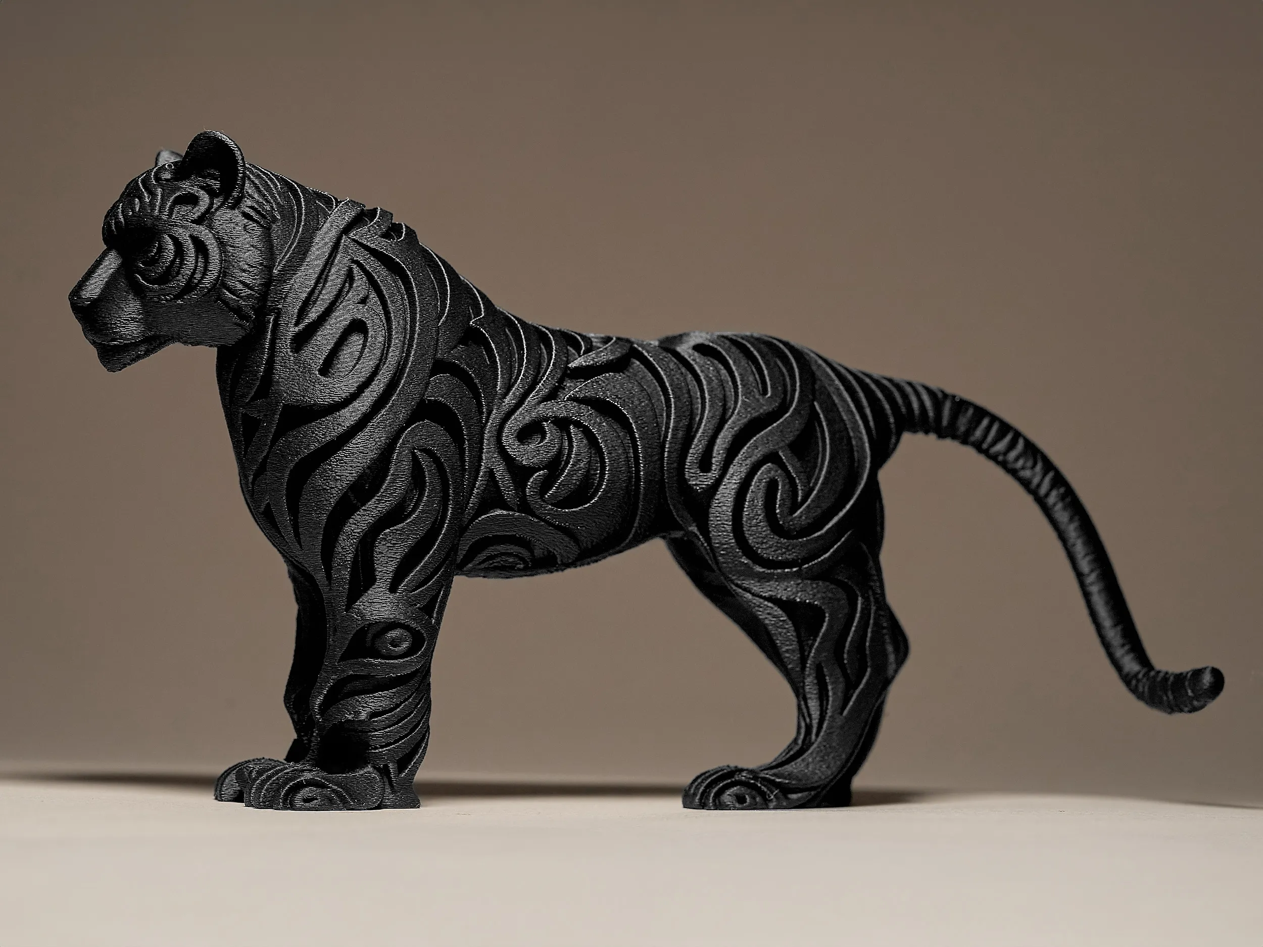 3D Printer Files | 3MF File | Designer TIGER Sculpture | Creality Cloud