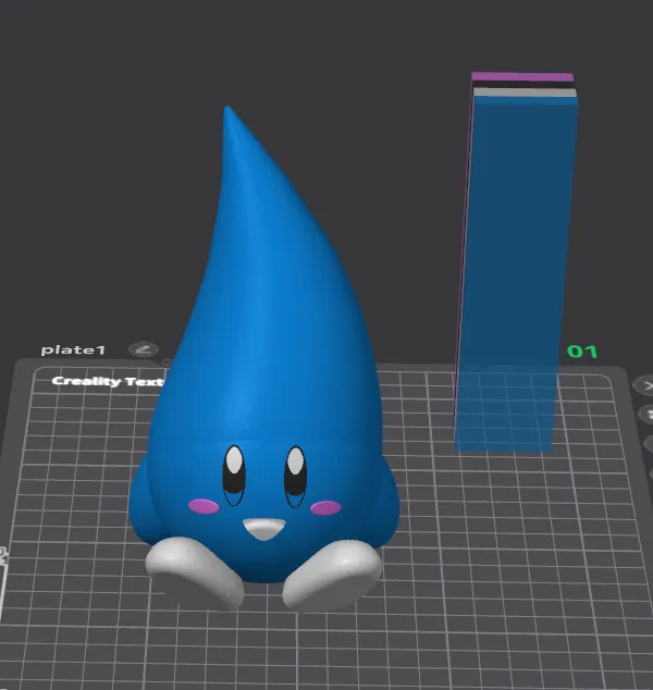 3D Printer Files | 3MF File | Multicolor Dropy 💧 | Creality Cloud