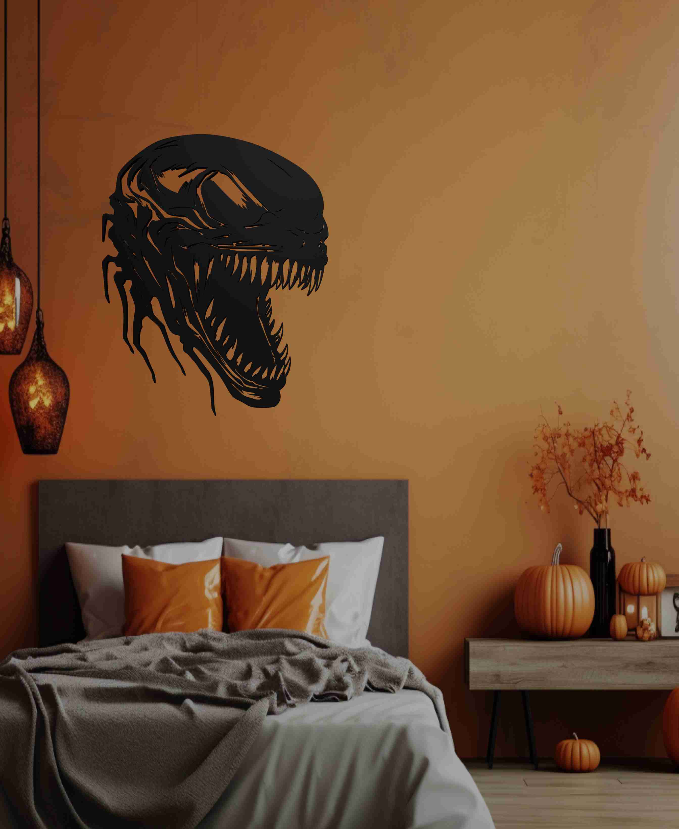 Alien Wall Art | 3D models download | Creality Cloud