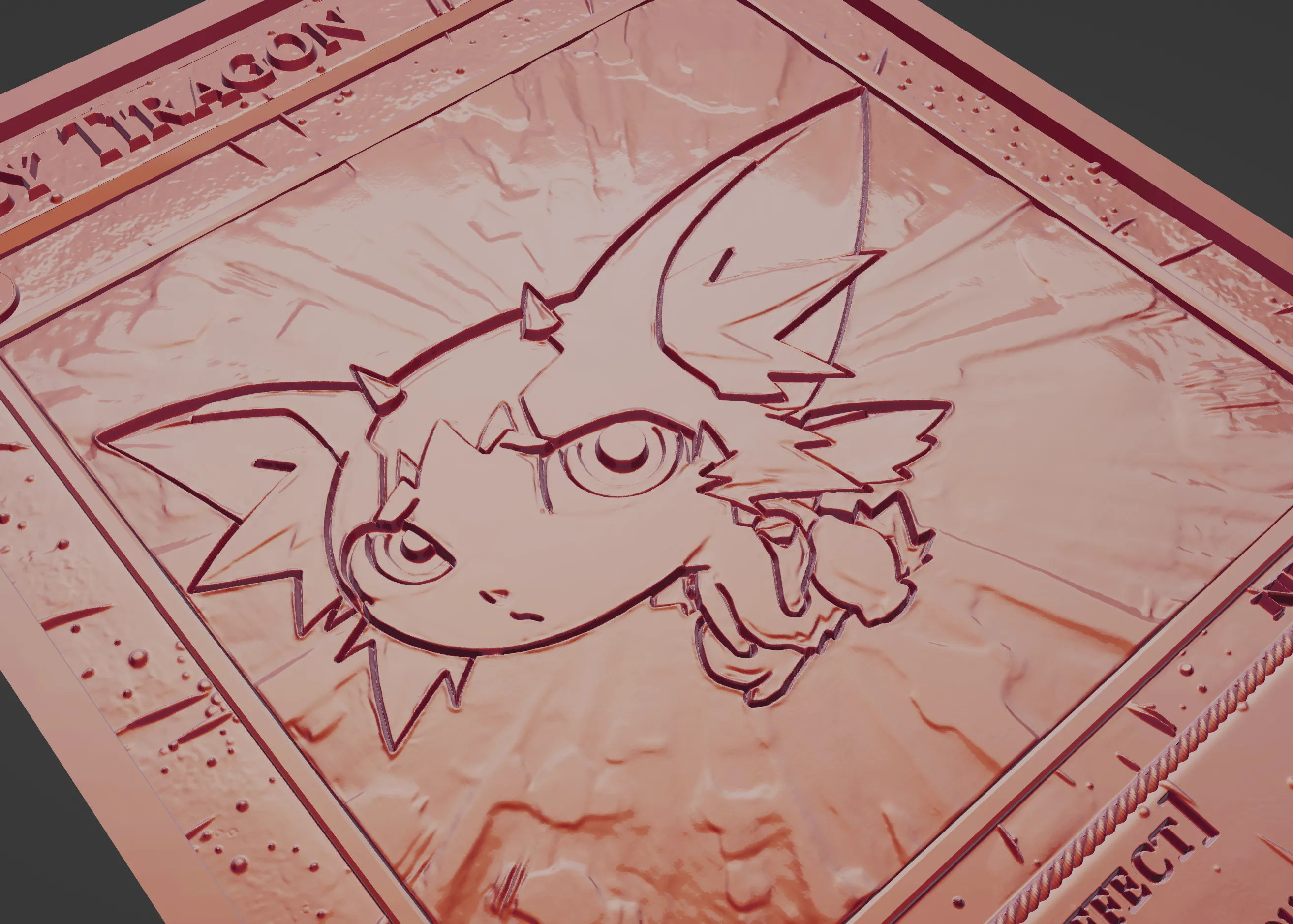 Free Other STL Download - Baby Tiragon - yu-gi-oh!by Wsonuchiha3D