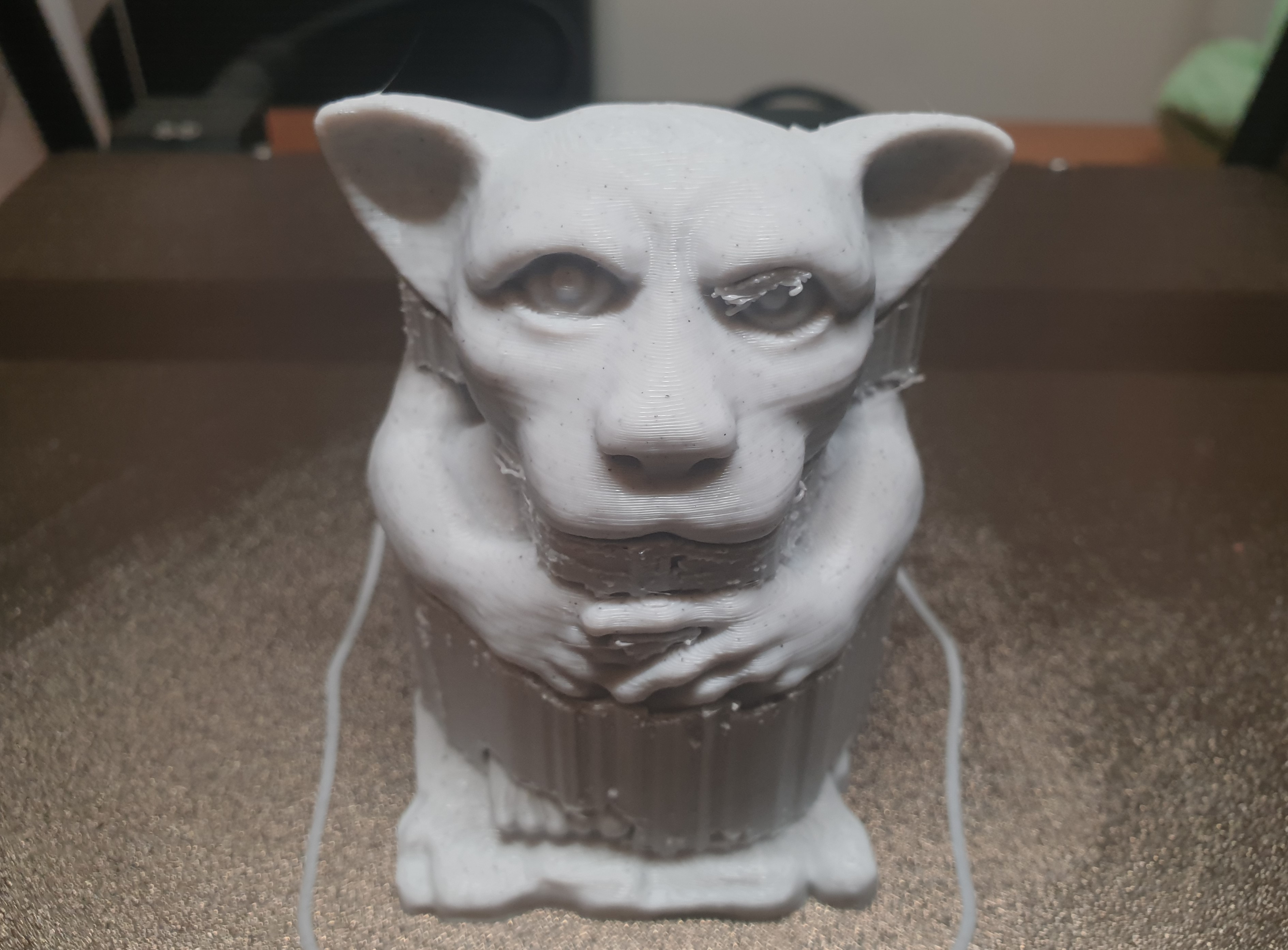 Trevor the Friendly Gargoyle Medieval Gothic Protector Demon | 3D ...