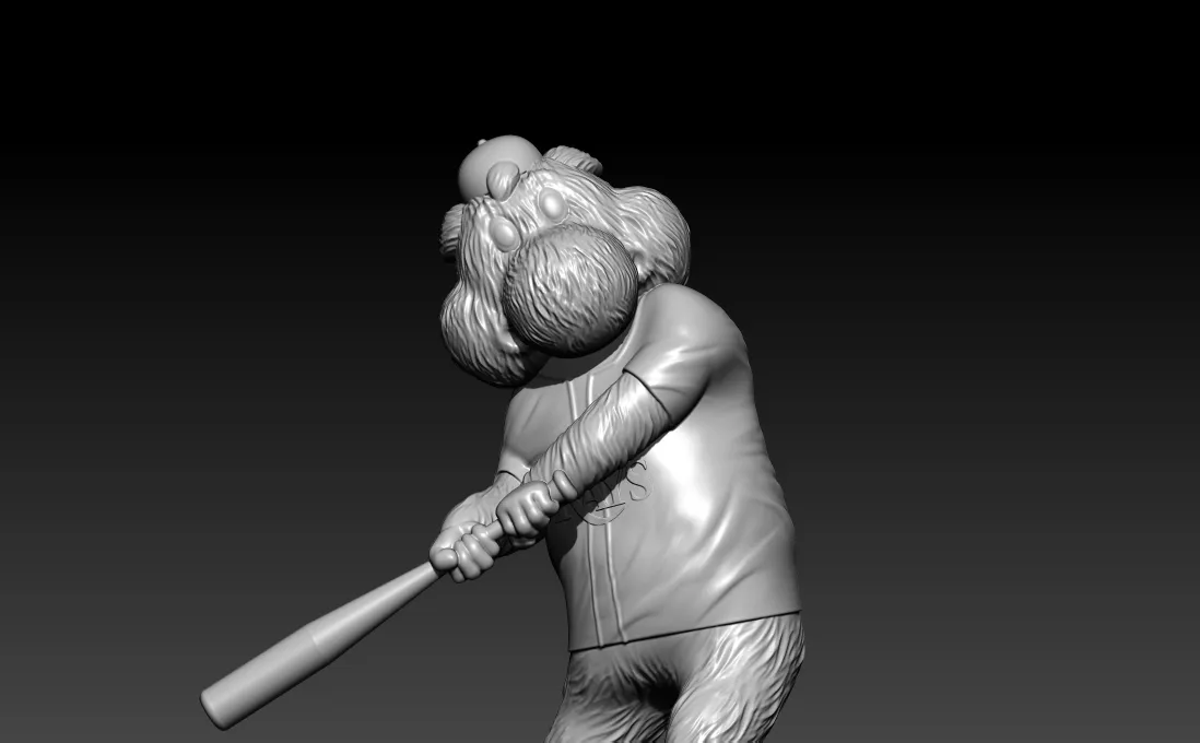 Other STL Download - MLB - TAMPA BAY RAYS BASEBALL MASCOT STATUE ...