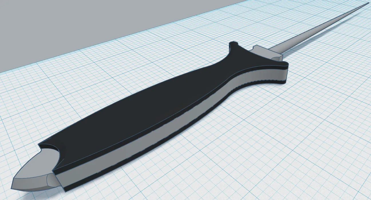 Free Characters & Creatures STL Download - Dagger 11by Cyberbeast