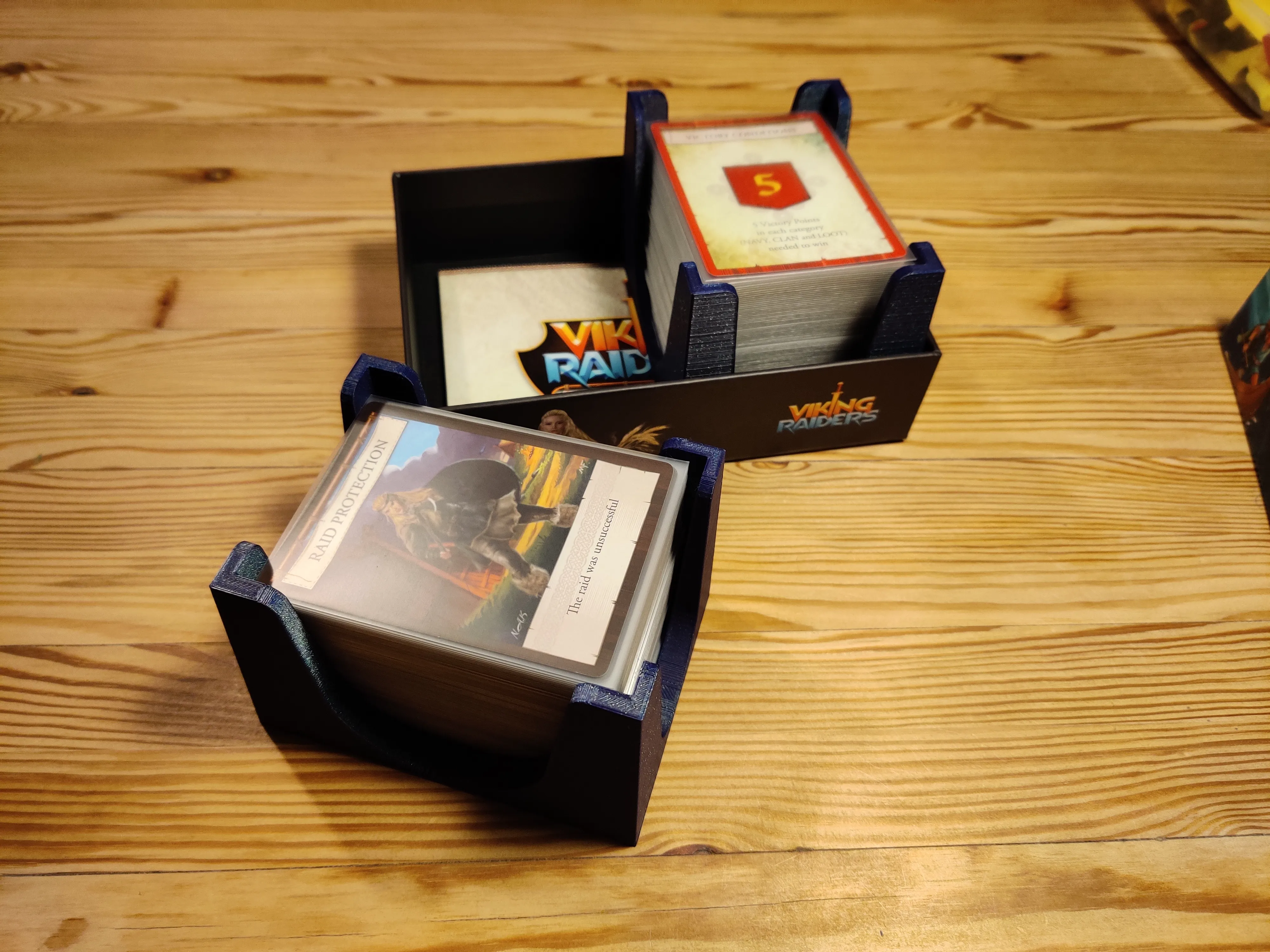 3D Printer Files | 3MF File | Viking Raiders insert to sleeved cards ...