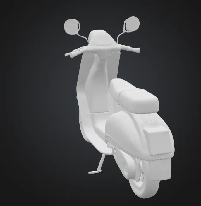 3D Printer Files | 3MF File | Vespa Scooter | Creality Cloud