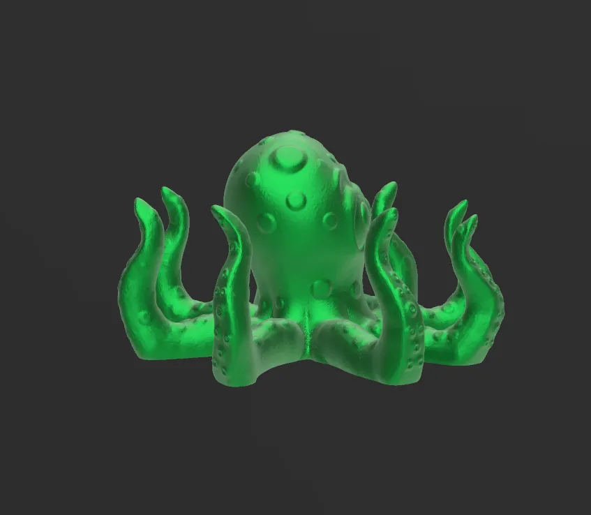 Characters & Creatures STL Download - easy print Baby Squidby Mr3DBeast