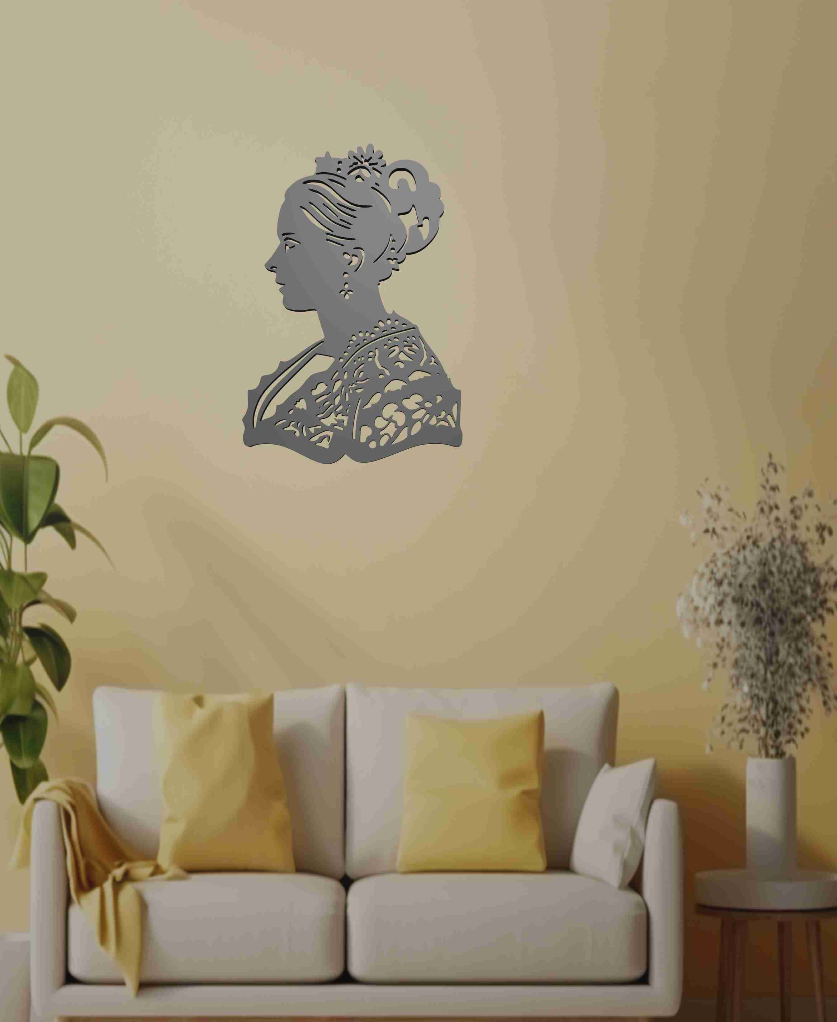 Queen Victoria Wall Art | 3D models download | Creality Cloud