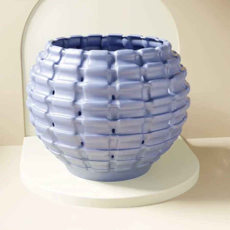 Home Decorations & Ornaments STL Download - Bloom Sphere Orchid Potby CreativeCraftainers