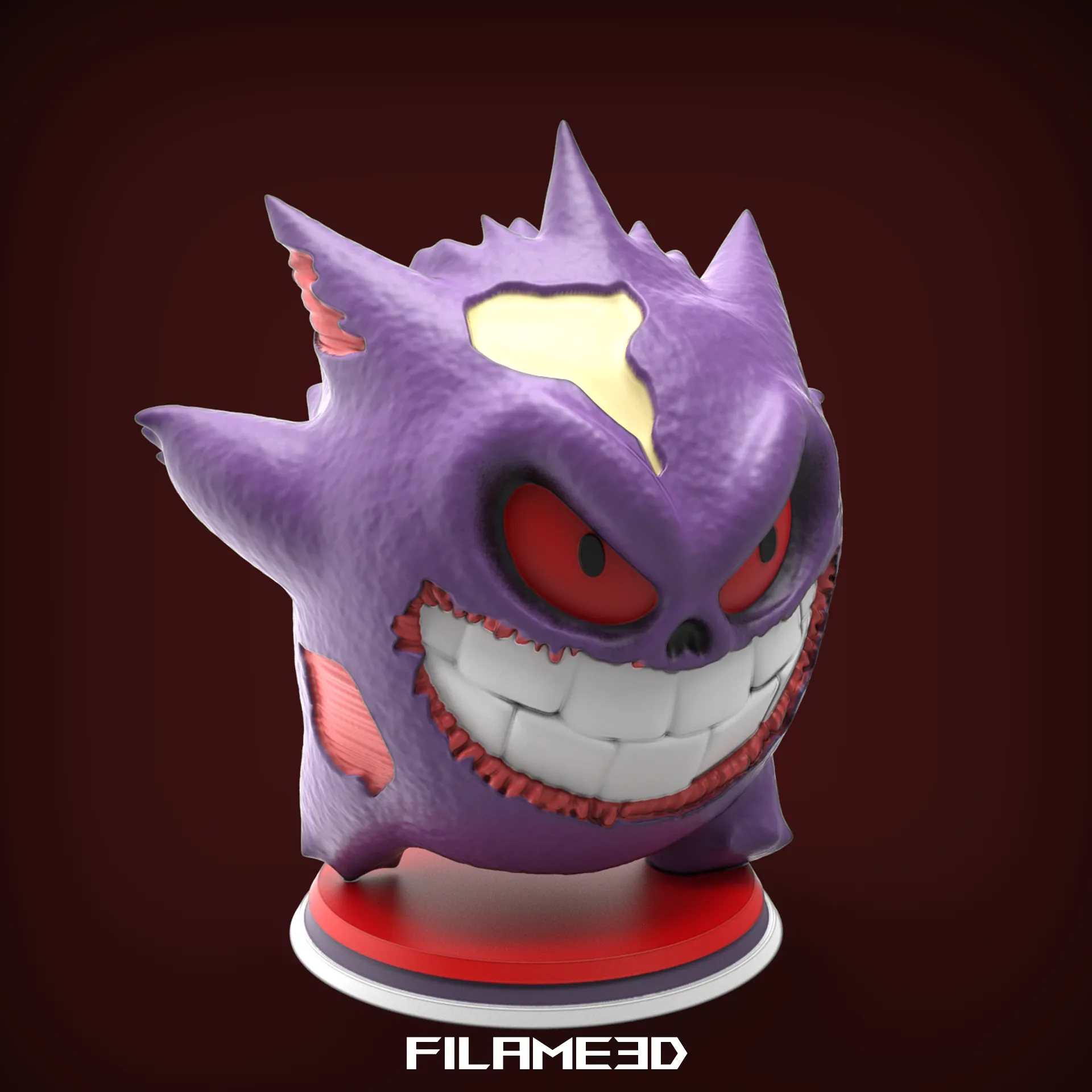Characters & Creatures STL Download - GENGAR ZOMBIEby Filame3D