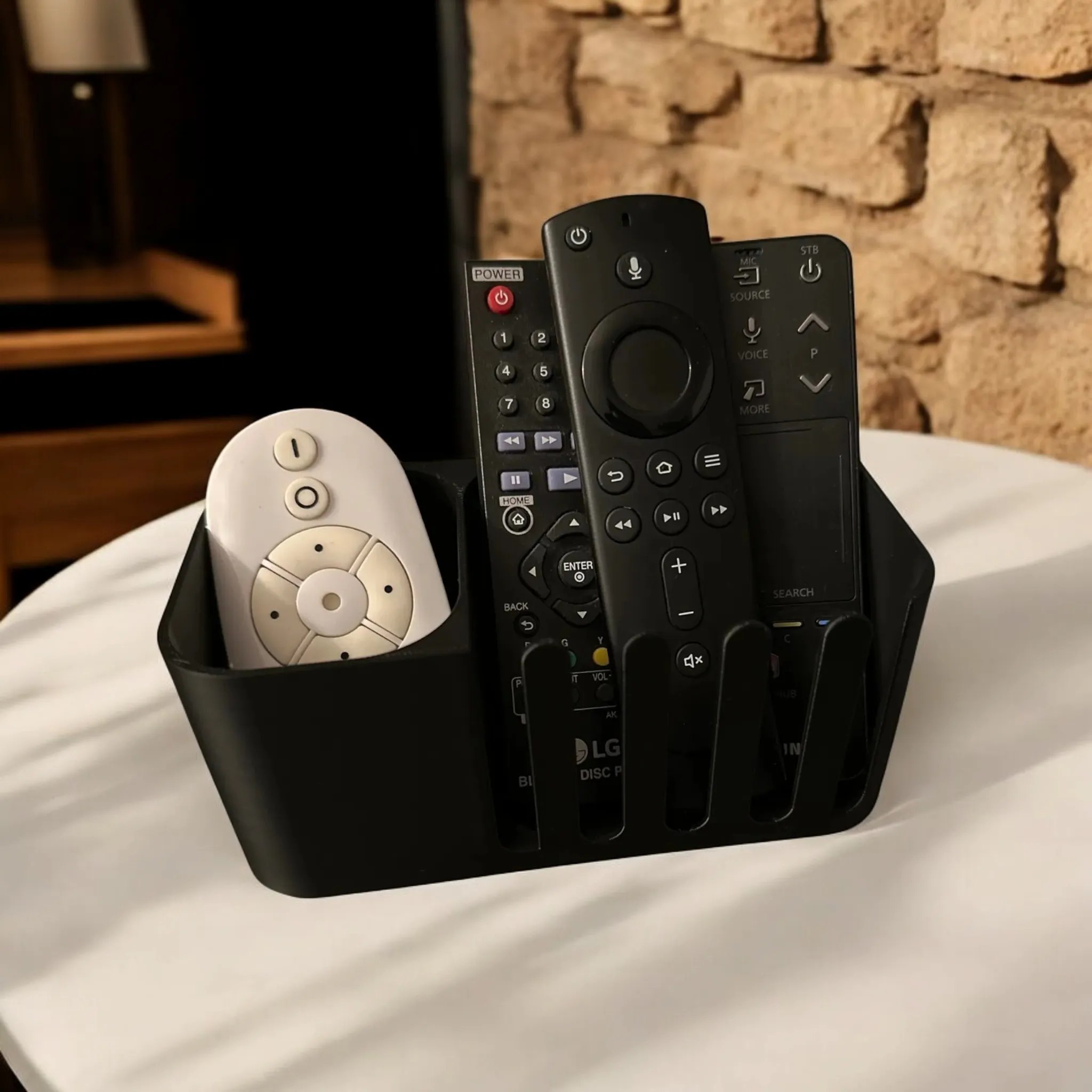 Home Decorations & Ornaments STL Download - Remote Basket and Caddy as ...