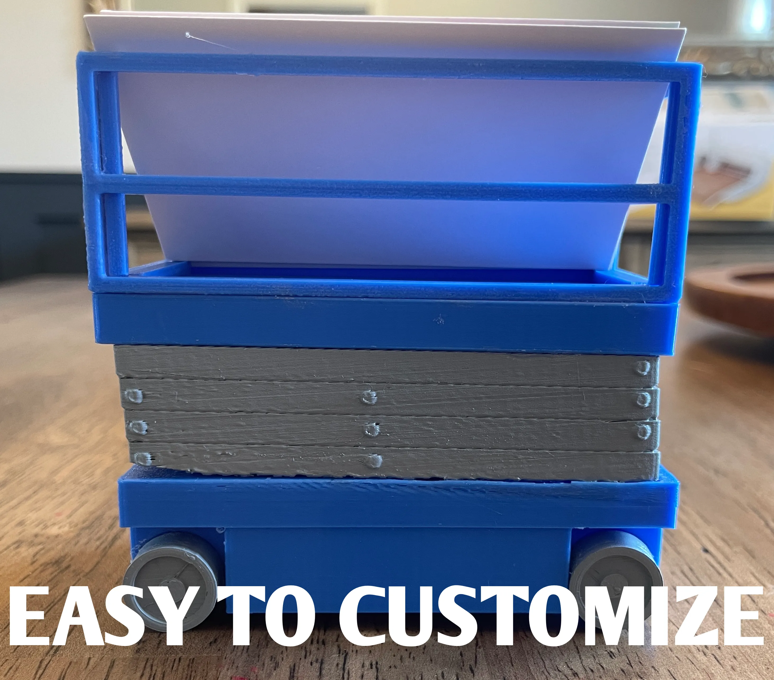 3D Printer Files | 3MF File | Scissor Lift Business Card Holder ...