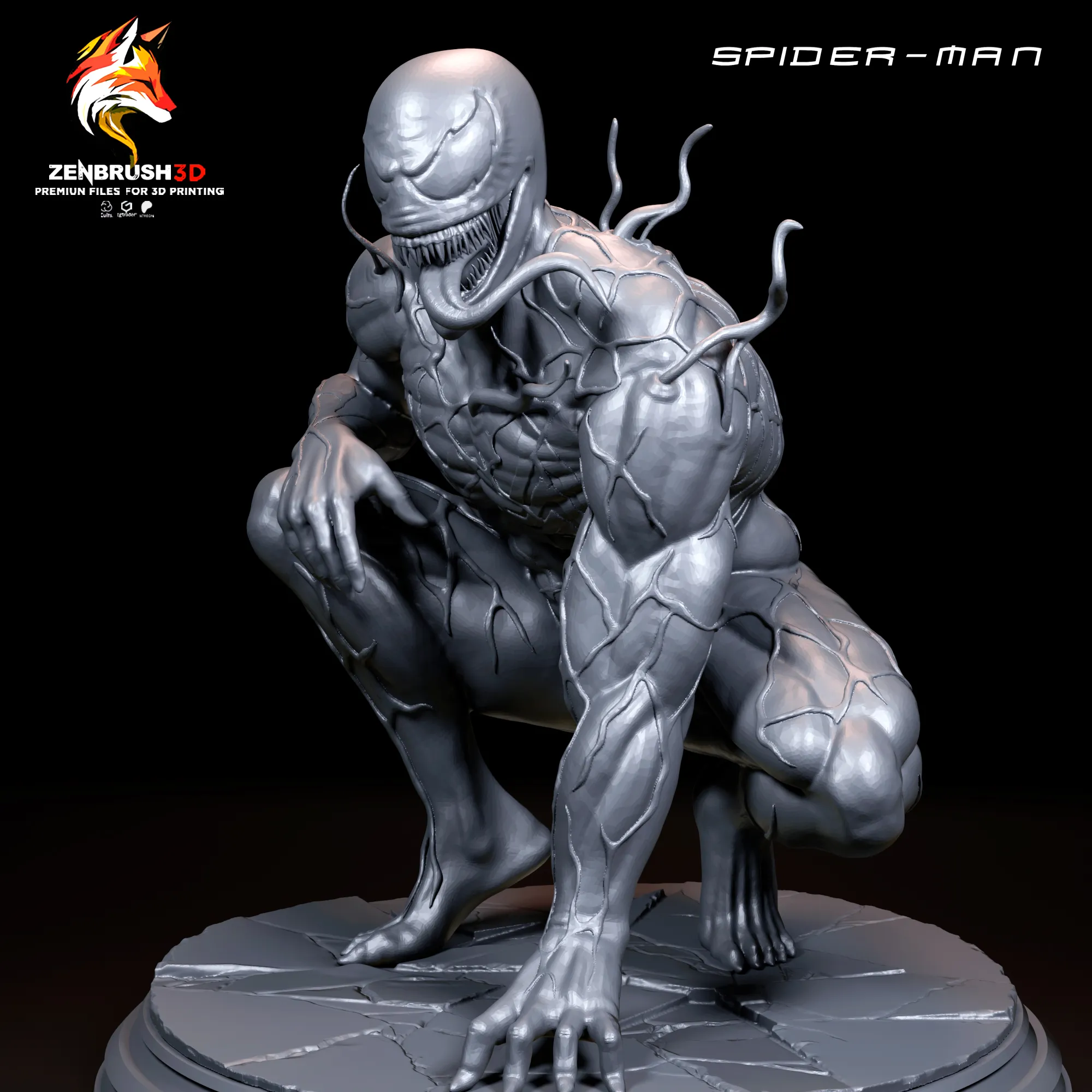 Characters & Creatures STL Download - VENOM - SAN RAIMI 3D PRINTINGby ...