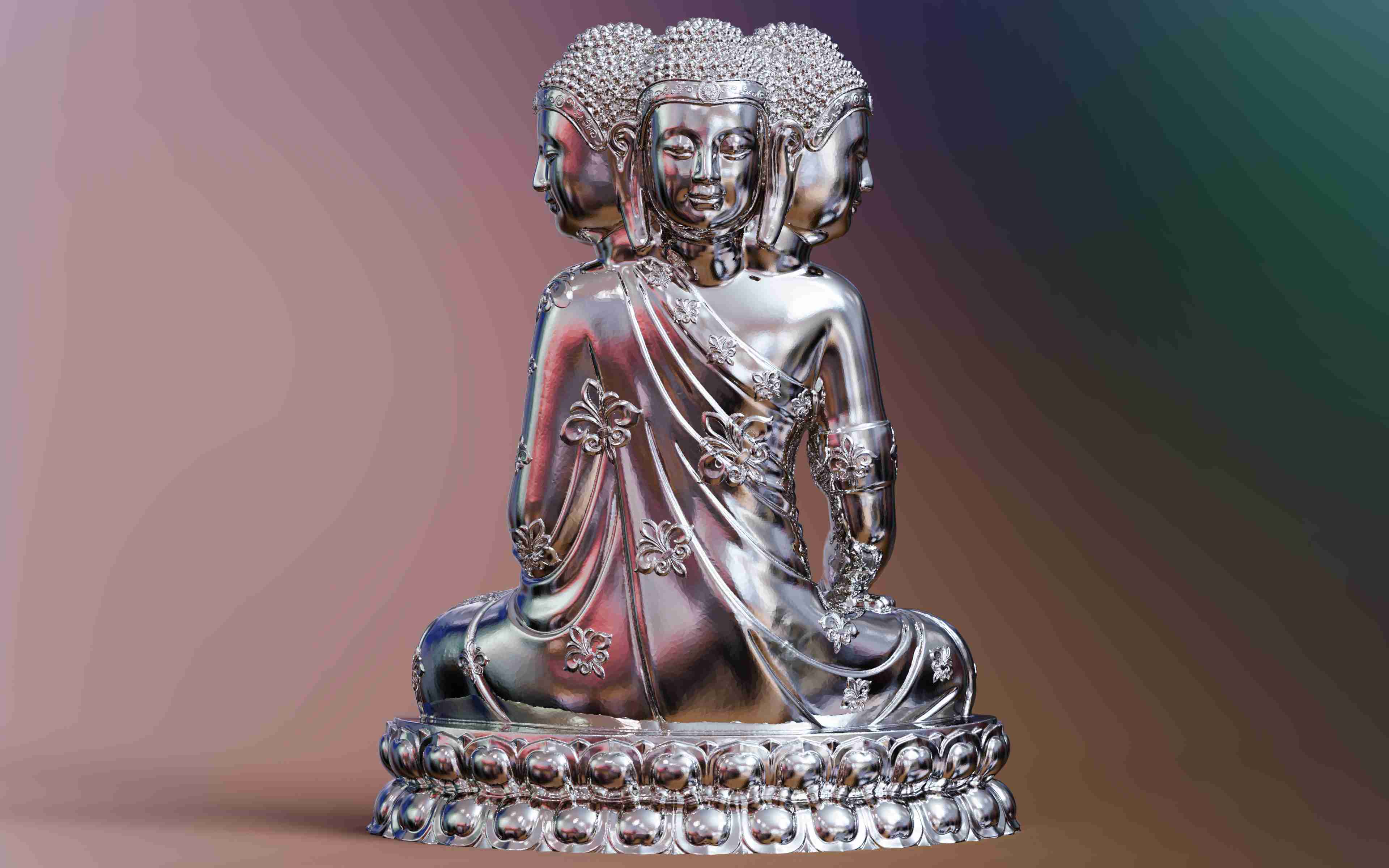 Enlightened Buddha | 3D models download | Creality Cloud