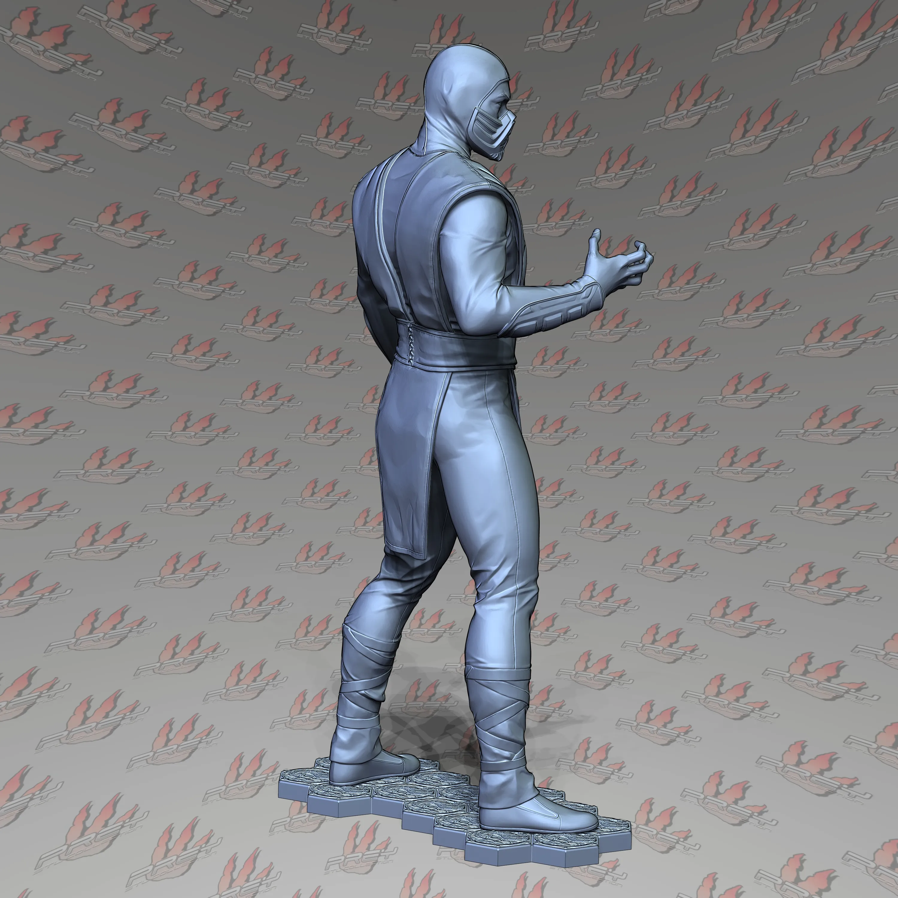 Characters & Creatures STL Download - SUB ZERO 1995by PREYstudio