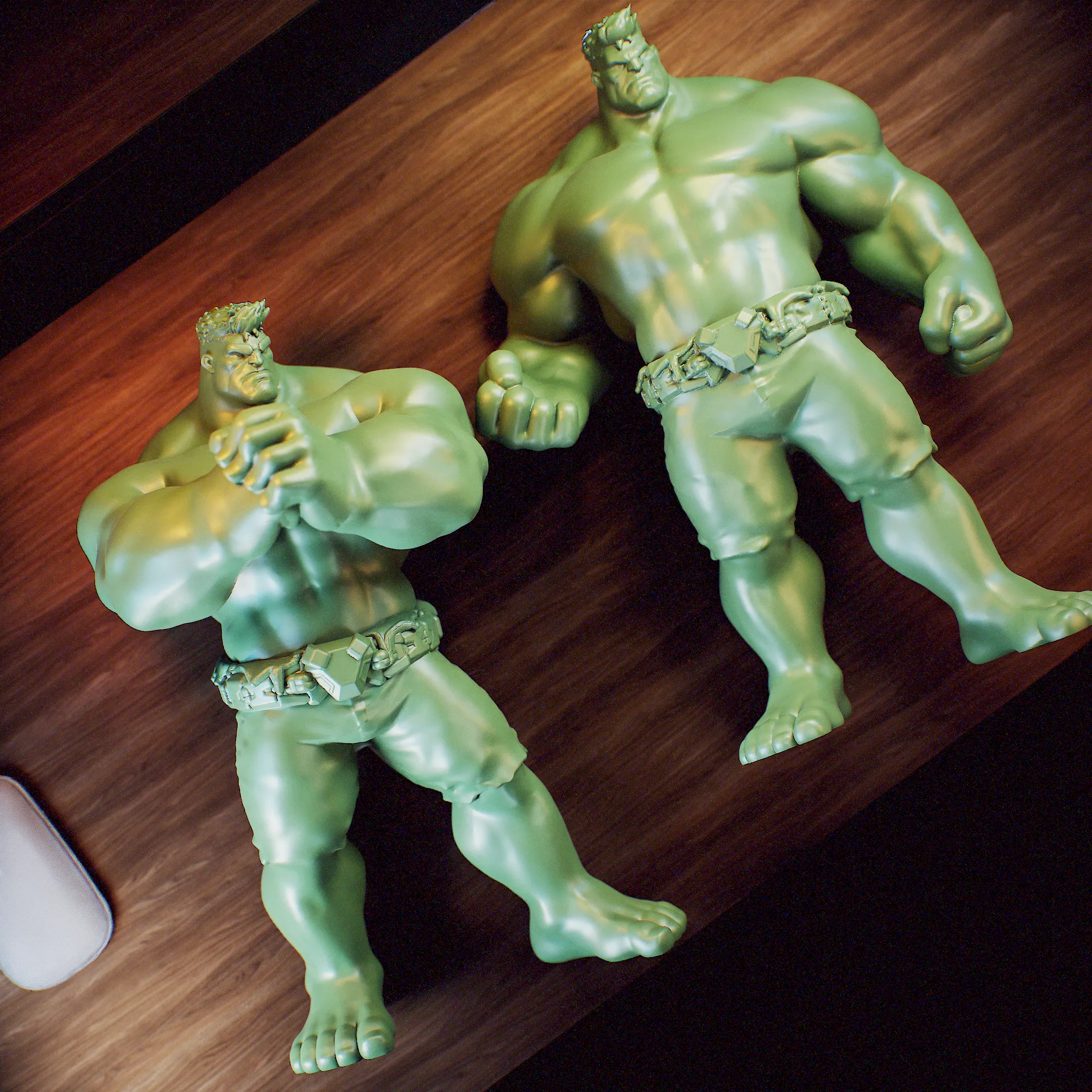 Characters & Creatures STL Download - Hulk Rivals pose x 2 packby ...