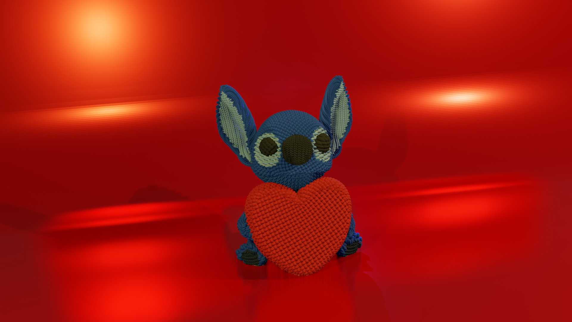 Crochet Stitch with heart | 3D models download | Creality Cloud