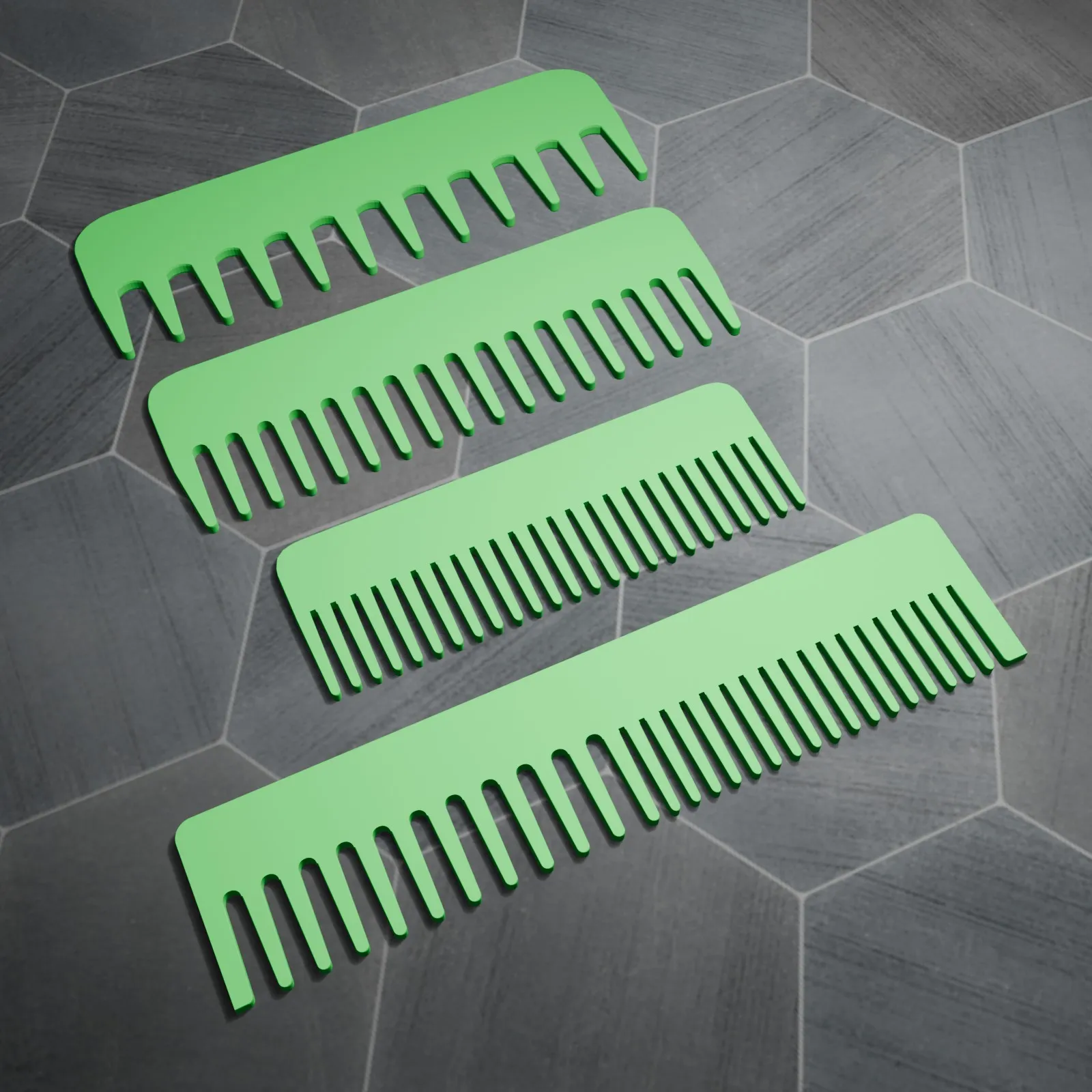 Personal Accessories STL Download - Comb Setby AYHANCELİK