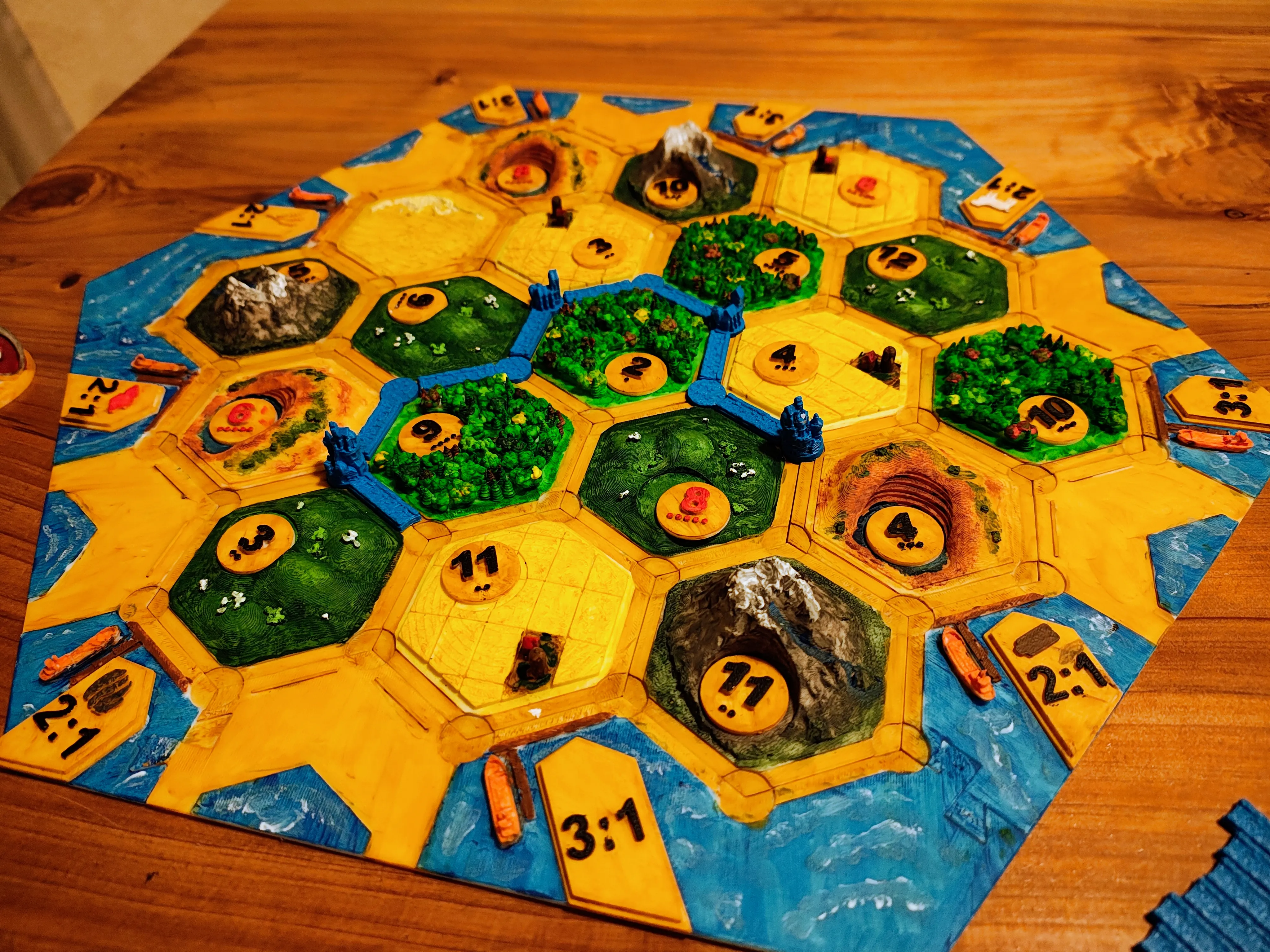 3D Printer Files | 3MF File | Catan (complete set) | Creality Cloud