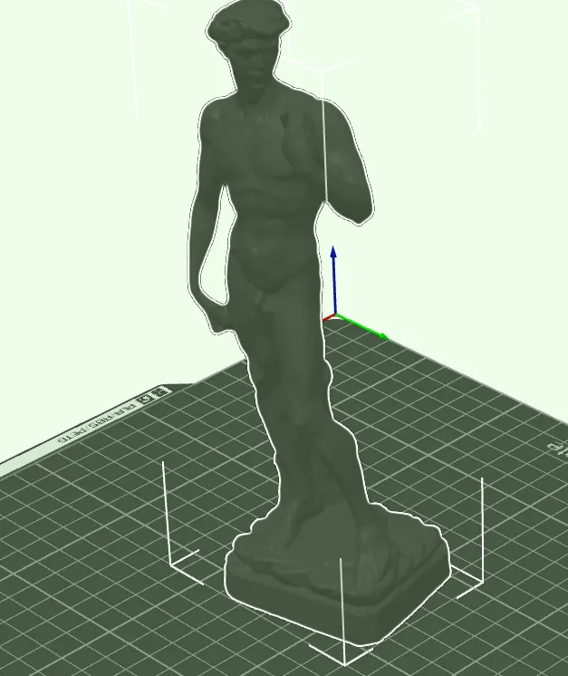 Sculptures & Artworks STL Download - This model of Adamby Brunomtc