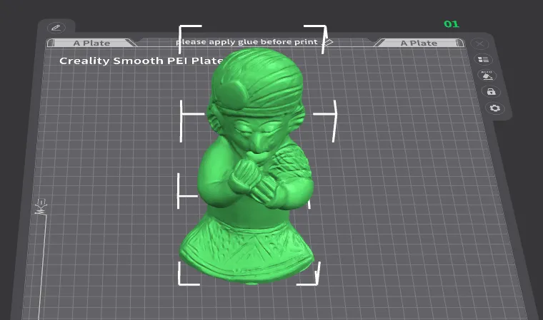 3D Printer Files | 3MF File | Wood sculpture maya | Creality Cloud