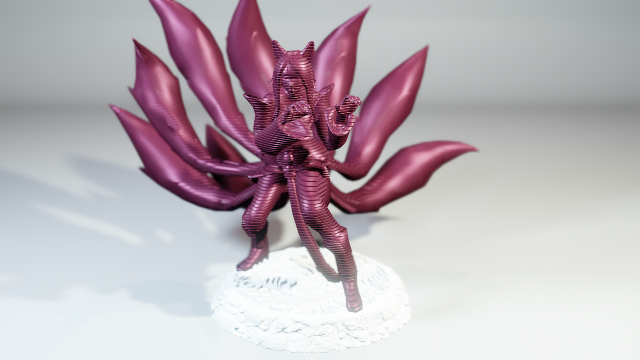 League of Legends Collection - Ahri by PDD | 3D models download ...