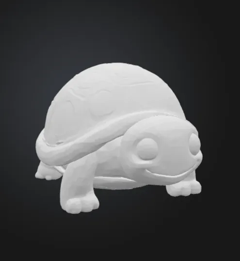 Characters & Creatures STL Descarga - Cute Turtle figurine - CuriuM