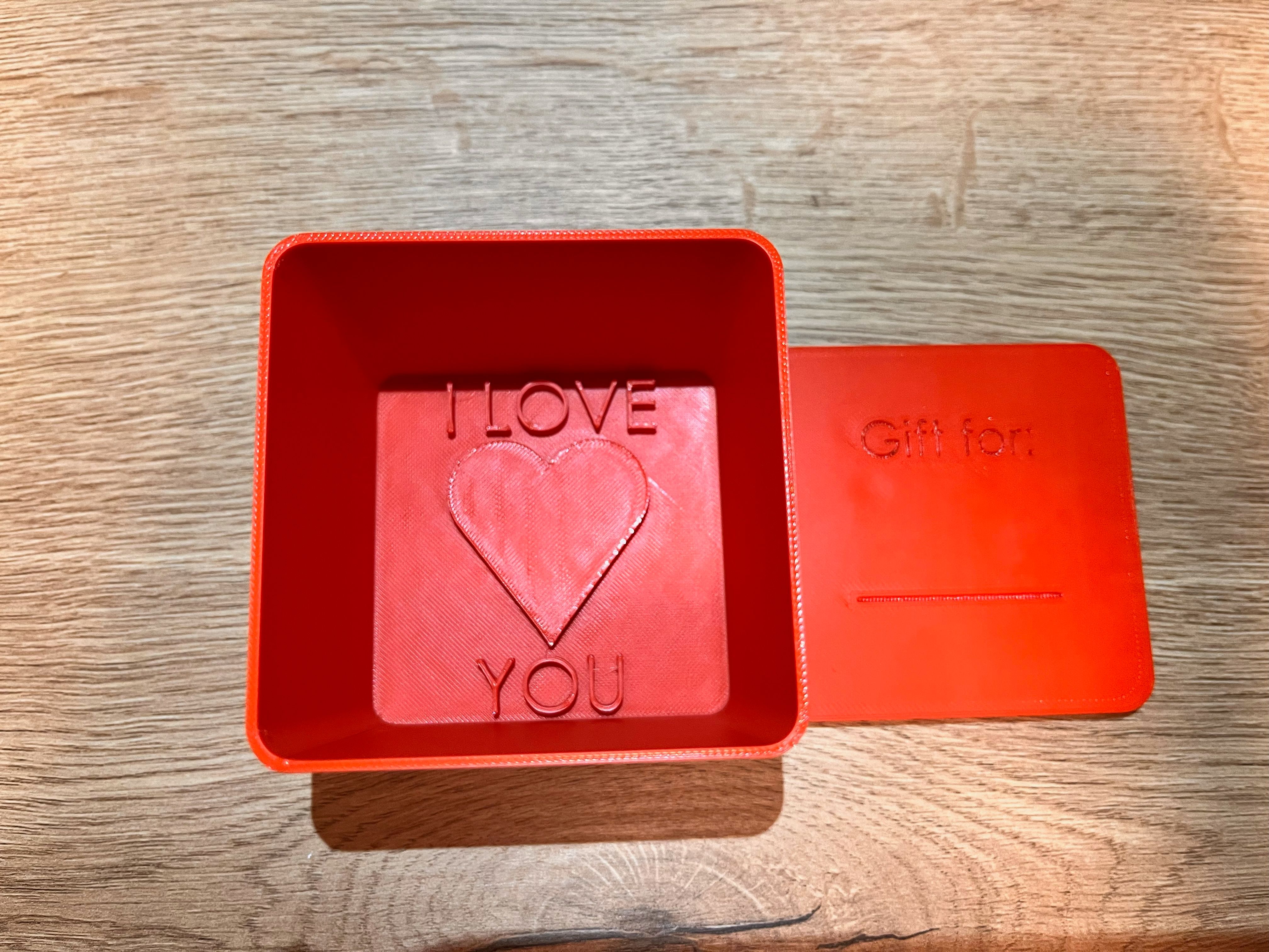 I love You box | 3D models download | Creality Cloud