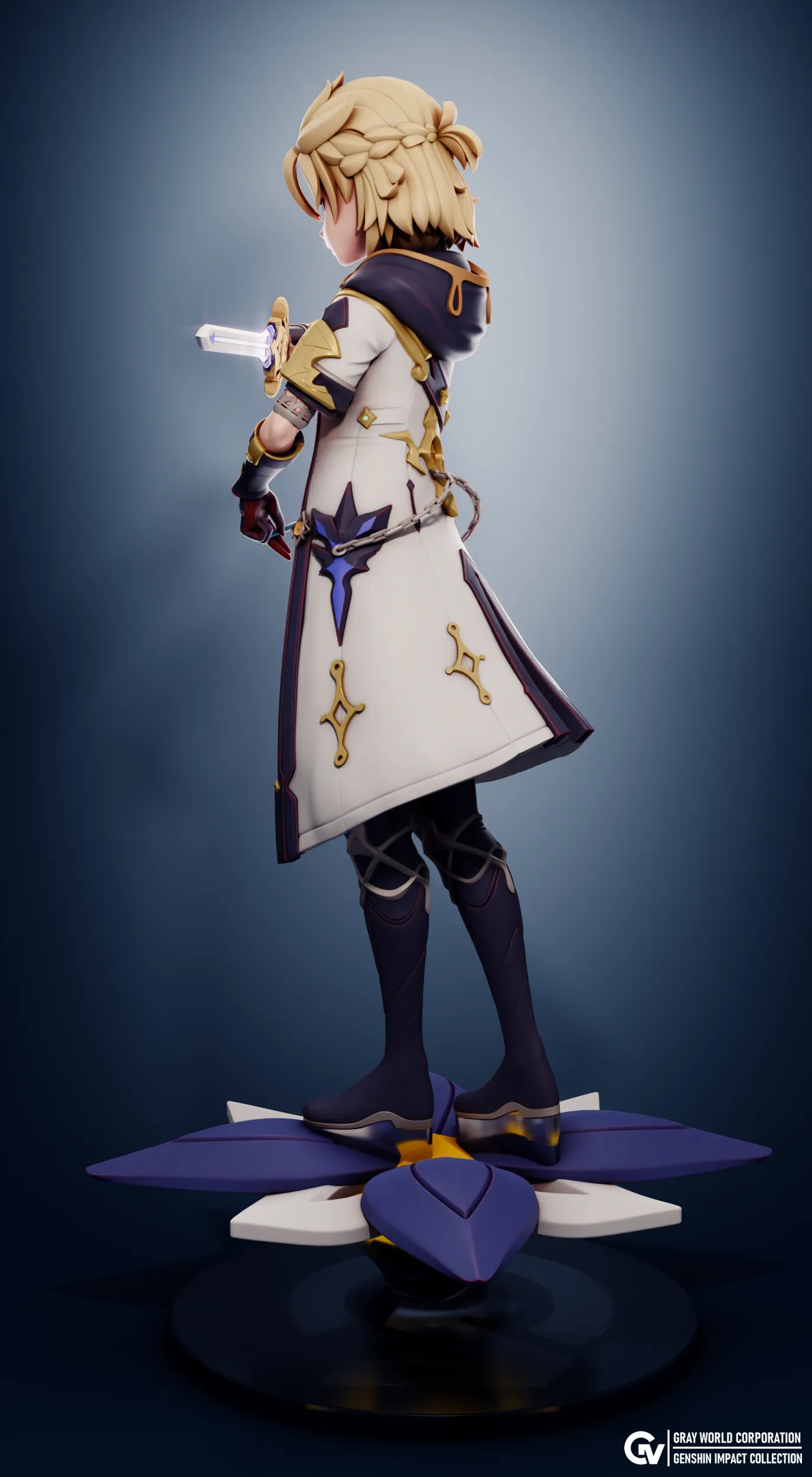 Albedo Chalk Prince 2 | Genshin Impact | 3D models download | Creality ...