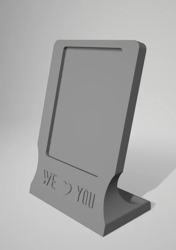 Free Home Decorations & Ornaments STL Download - We love you picture ...