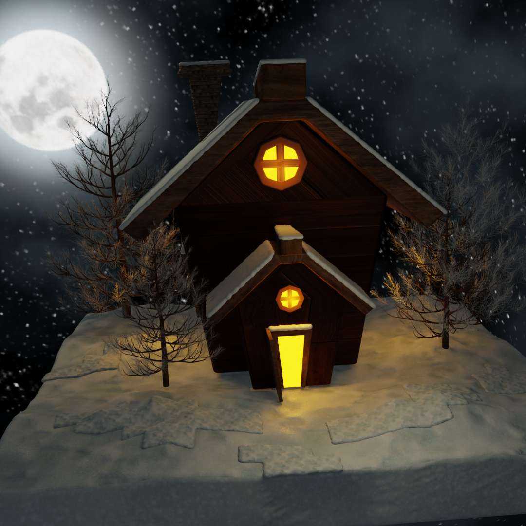 Snow home | 3D models download | Creality Cloud