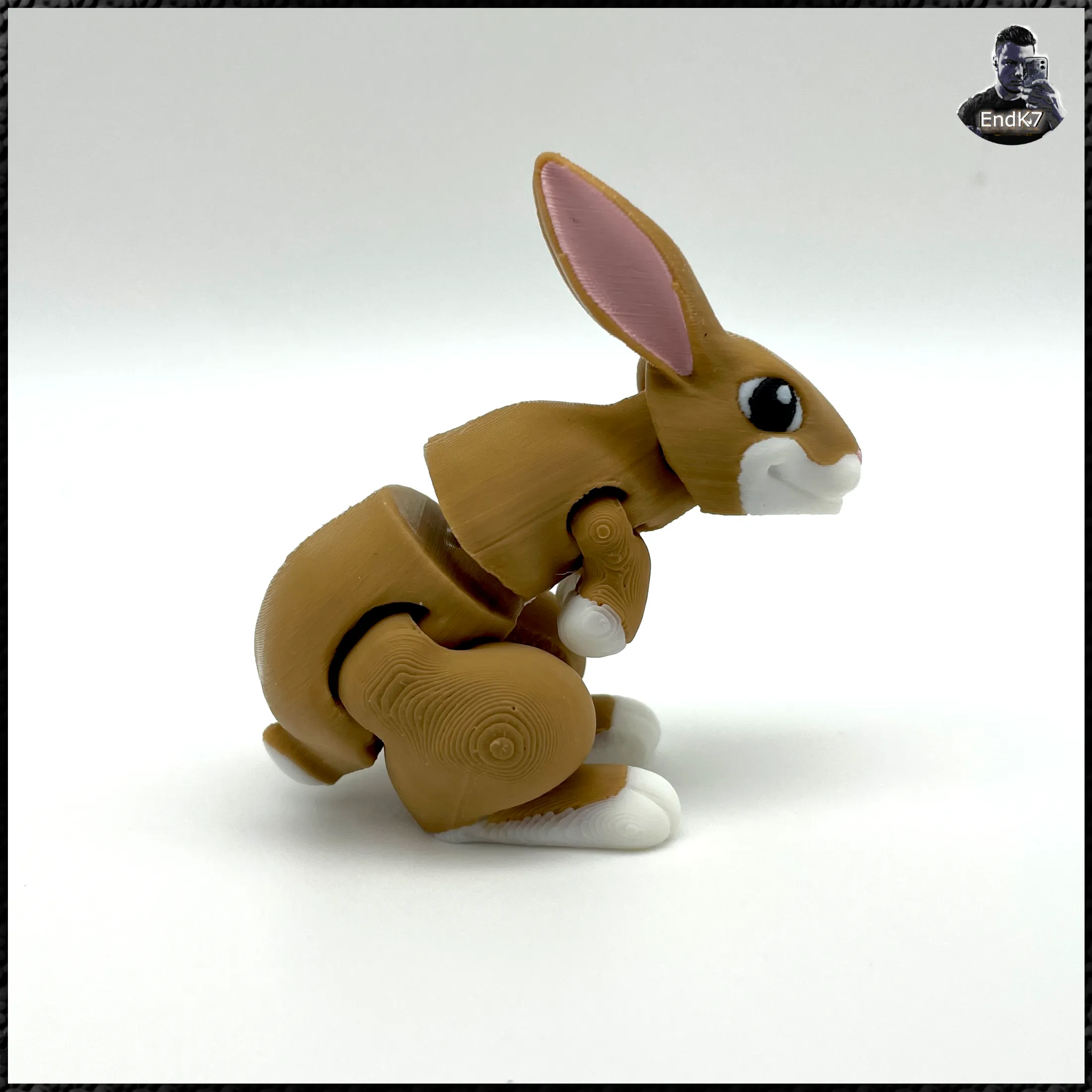Other STL Download - Cute articulated Rabbitby EndK7
