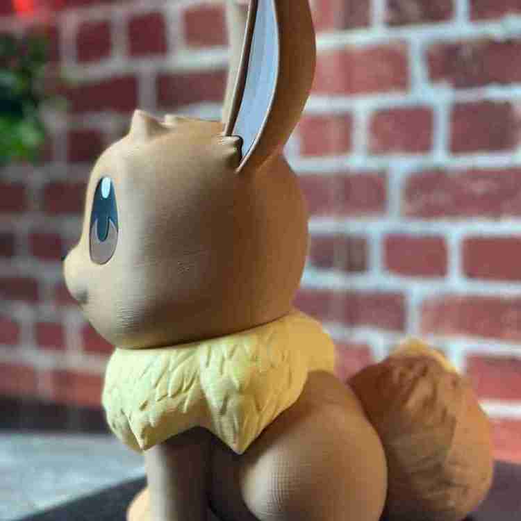 EEVEE DIVIDED IN COLORS