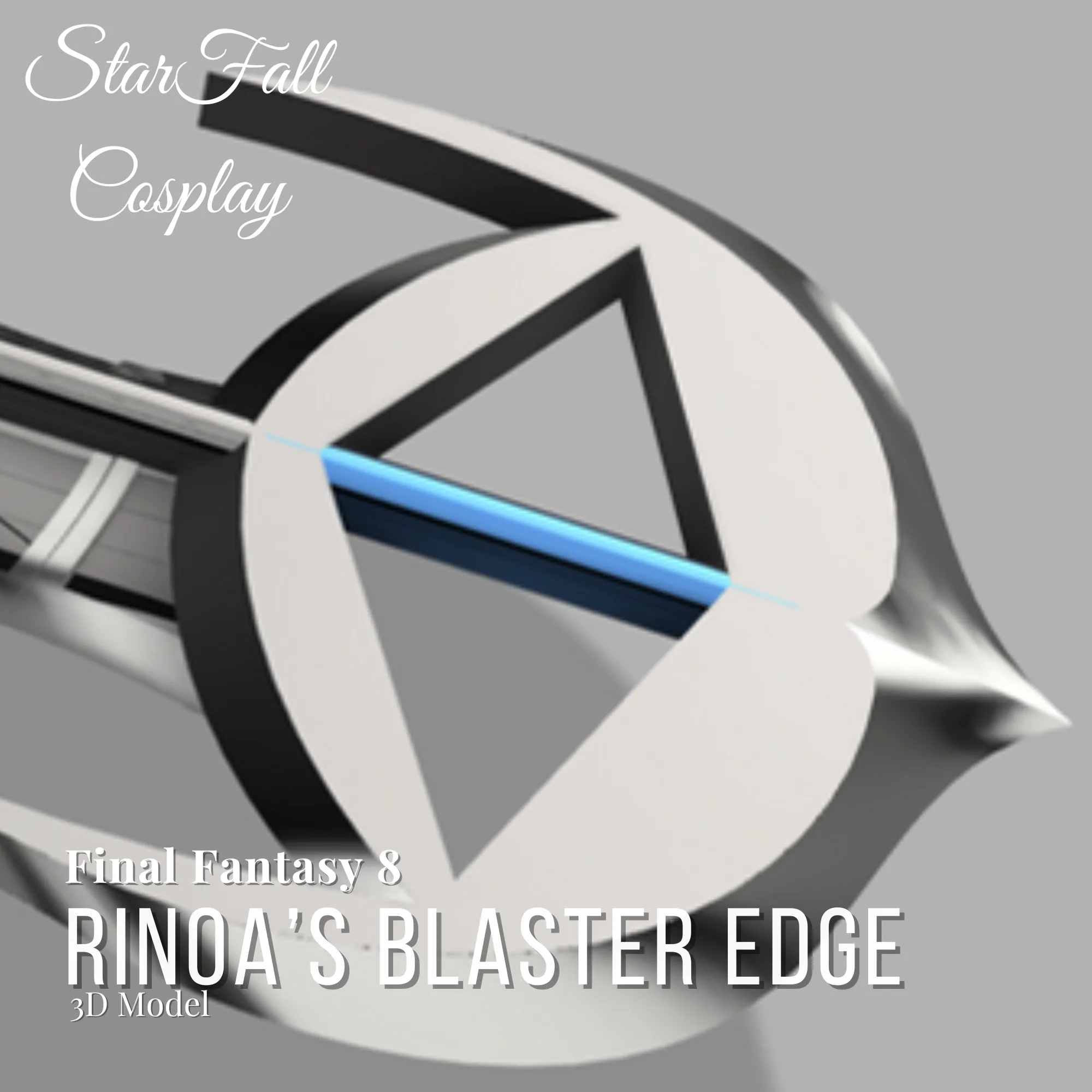 Cosplay STL Download - Rinoa Heartily Blaster Edge 3D Modelby StarFall ...