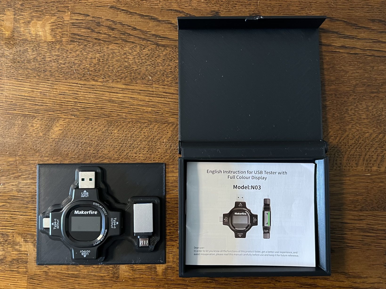 Makerfire USB Tester Case | 3D models download | Creality Cloud