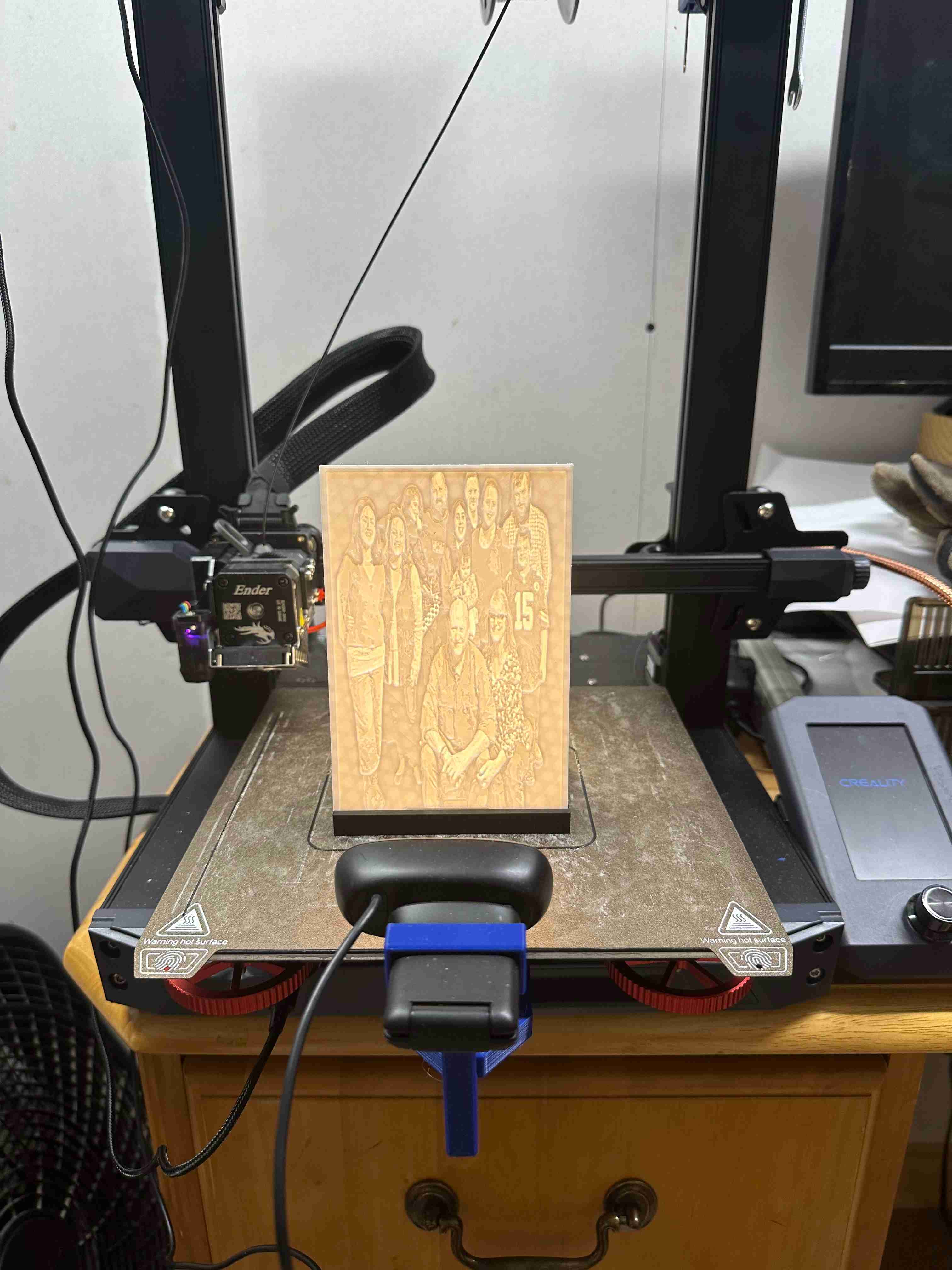 4 inch Lithophane Desk/Tabletop base | 3D models download | Creality Cloud