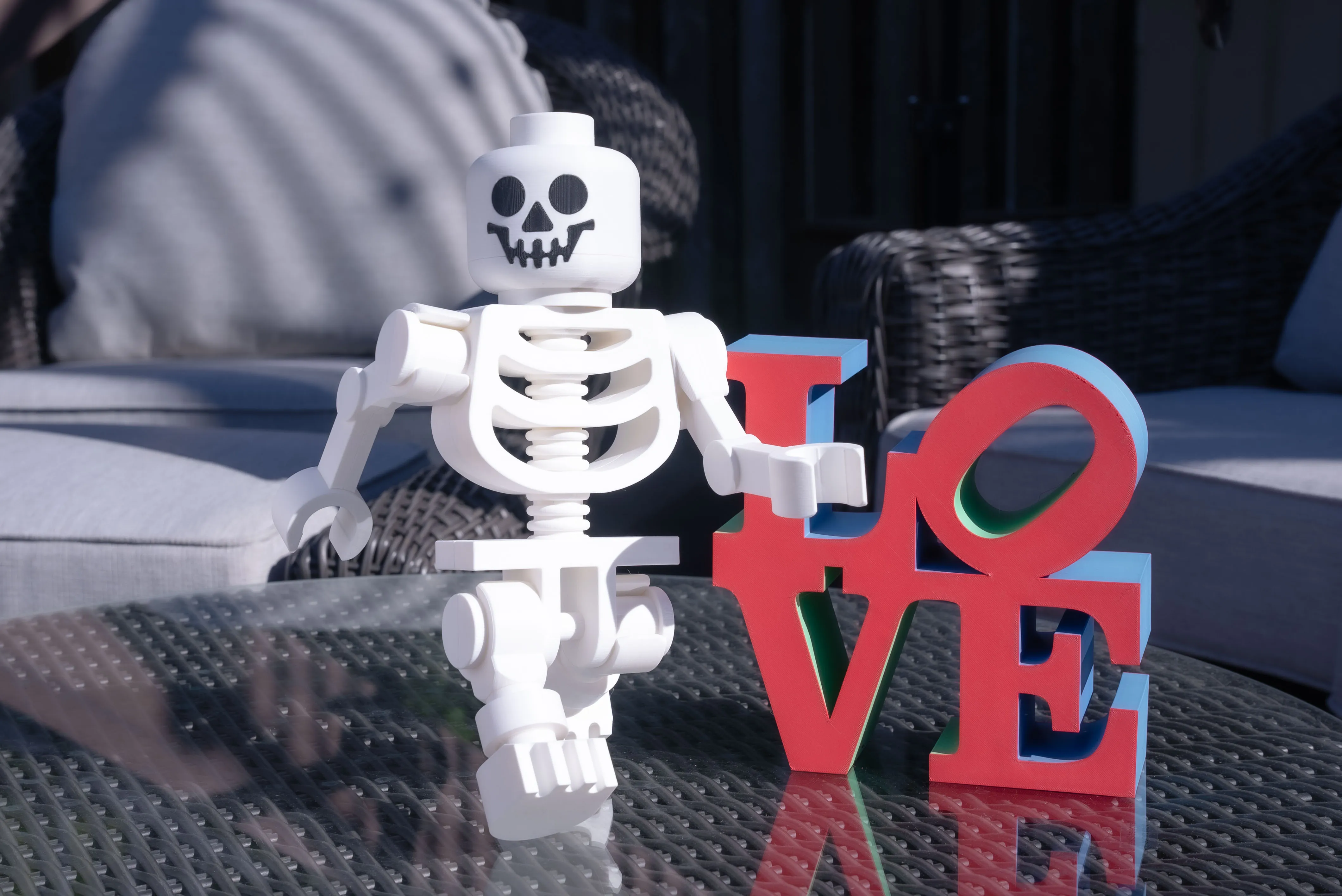 3D Printer Files | 3MF File | 💀 Skeleton Giant Minifigure (16 ...