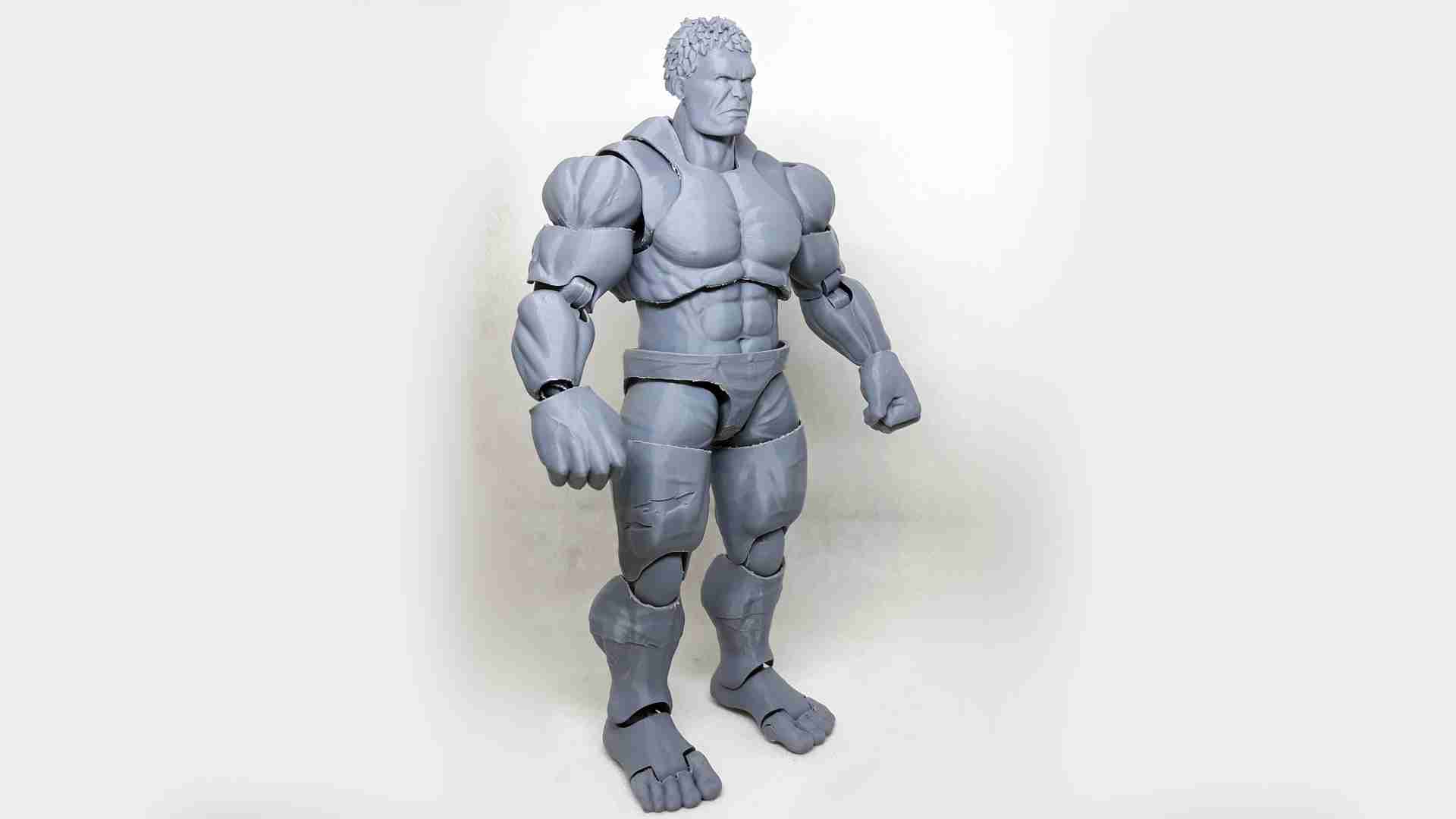 HULK 1/12 articulated action figure | 3D models download | Creality Cloud
