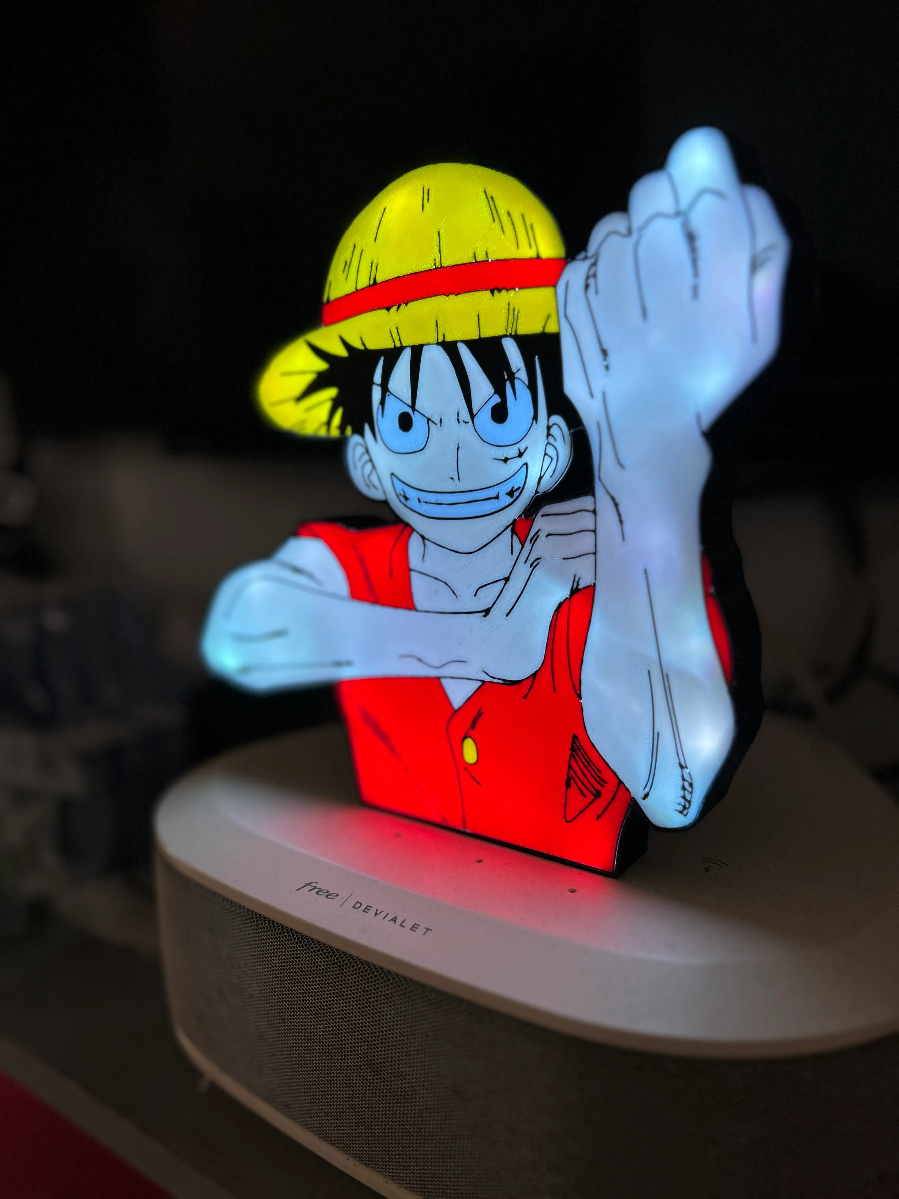 3D Printer Files | 3MF File | LIGHTBOX LUFFY ONE PIECE | Creality Cloud