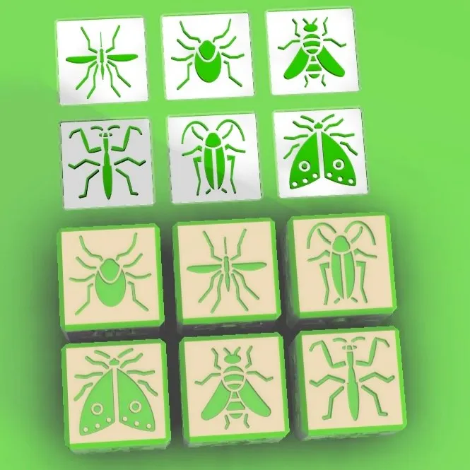 Educational Aids STL indir - Educational INSECT IMPRESSION Cube for ...