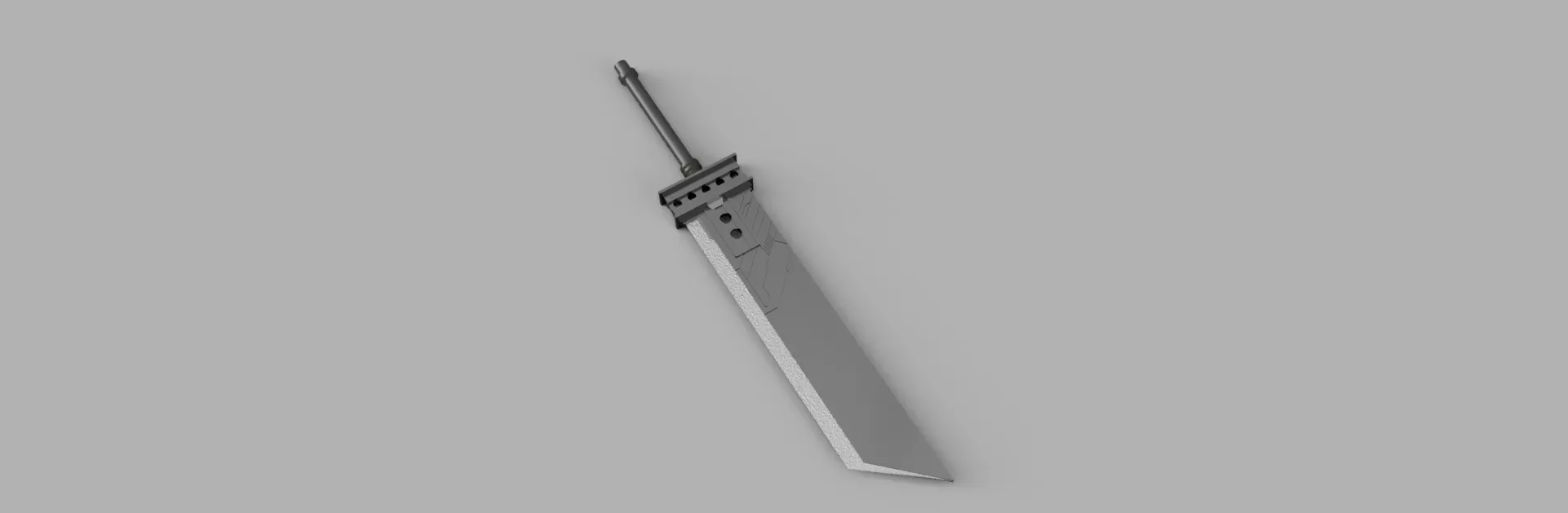 FFVII Cloud Strife Buster Sword | 3D models download | Creality Cloud
