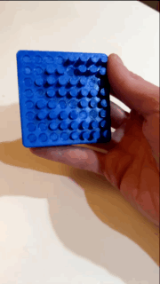 Calibration Fidget Toy - Square Pushpin Board | 3D models download ...