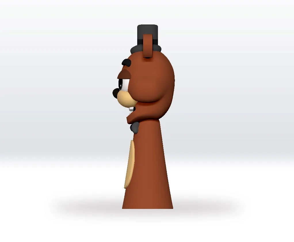 Characters & Creatures STL Download - Sprunki Freddy STL file 3D Model ...