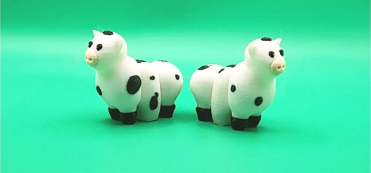 Free Characters & Creatures STL Download - Mr. Moo Moo - Articulated ...