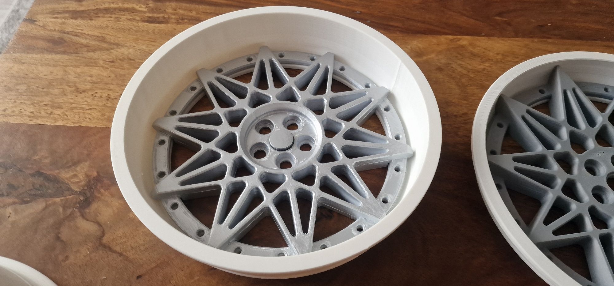 VW GTI Wheel // two designs for the 200mm diameter Wheel Kit | 3D ...