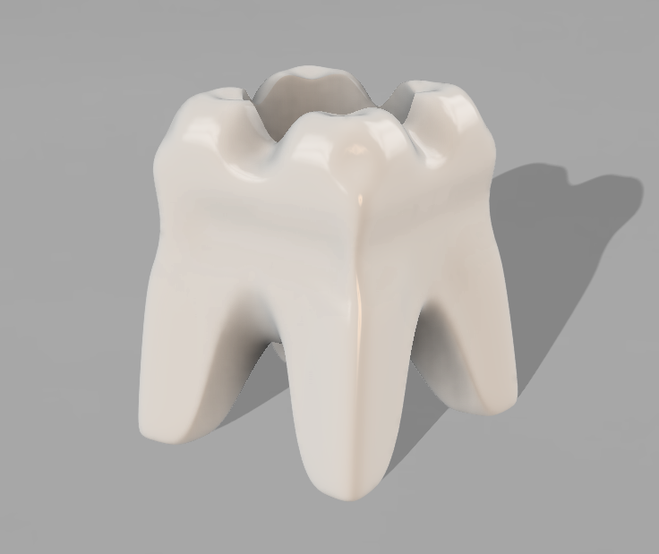 Tooth Pencil Holder | 3D models download | Creality Cloud
