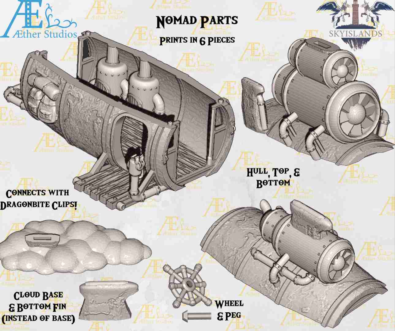 KS3SHP05 - The Nomad | 3D models download | Creality Cloud